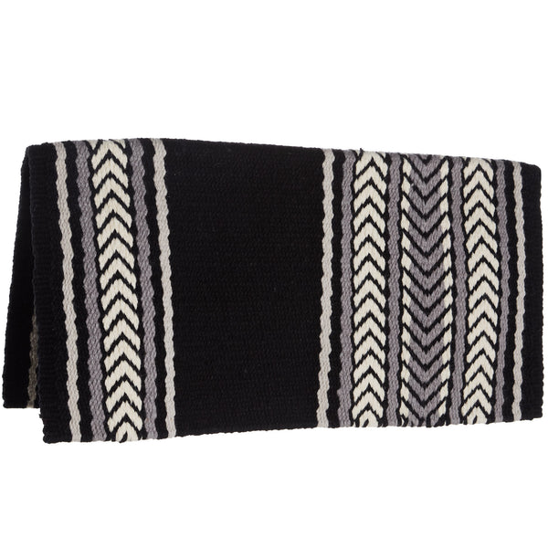 1425-4 Iron Horse 36x34 New Zealand Wool Saddle Blanket | Mayatex